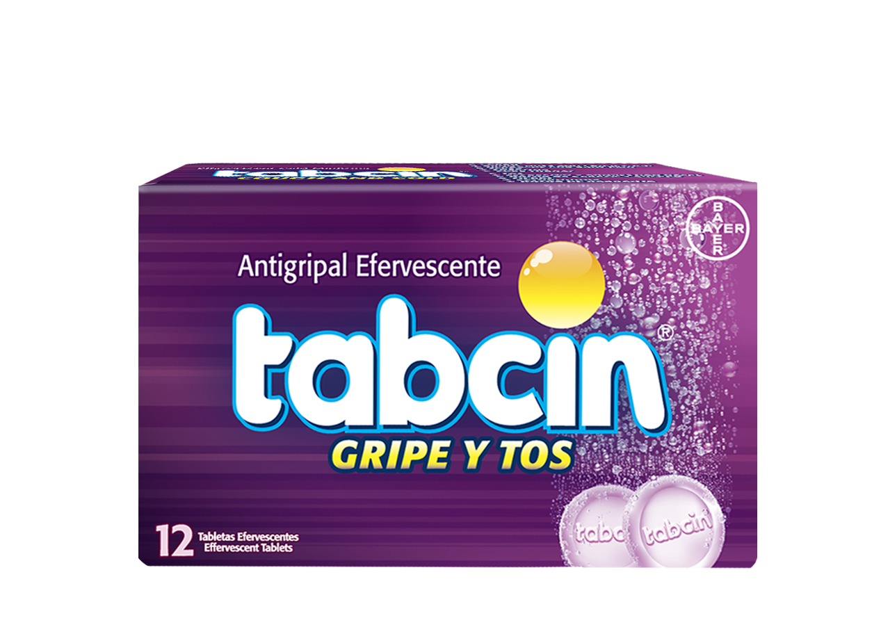 TABCIN | GRIPE Y TOS | EFERVECENTE | CAJA DE 12 UNIDADES en Panamá ...