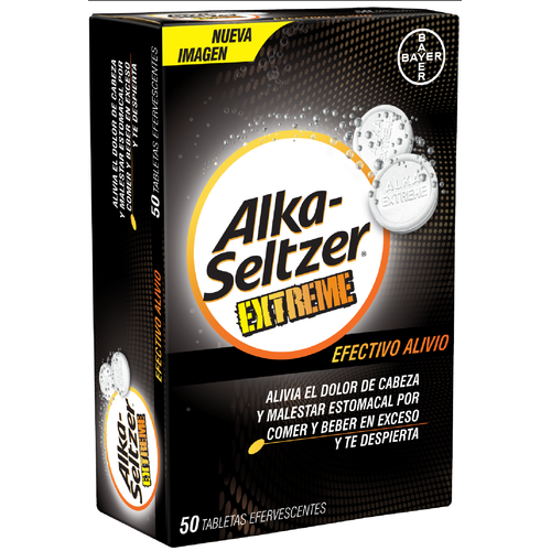 ALKA-SELTZER EXTREME | EFERVECENTE | CAJA DE 50 UNIDADES en Panamá ...