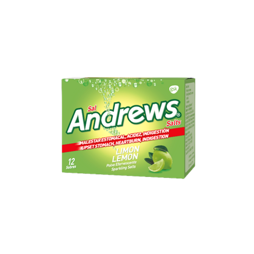 SAL ANDREWS | EFERVECENTE | SABOR LIMON | 12 SOBRES en Panamá - Mercologo