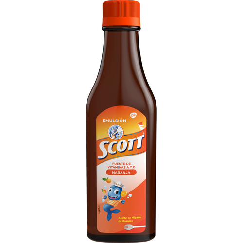 SCOTT | EMULSION | NARANJA | 1x200ml en Panamá - Mercologo
